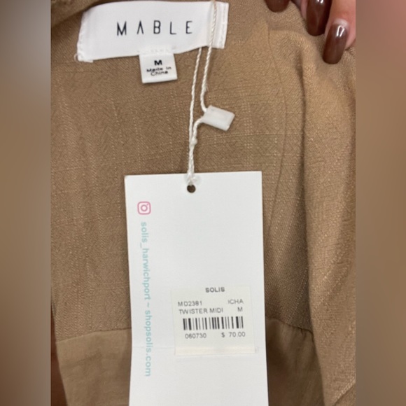 Mable | Dresses | Nwt Tan Sundress | Poshmark
